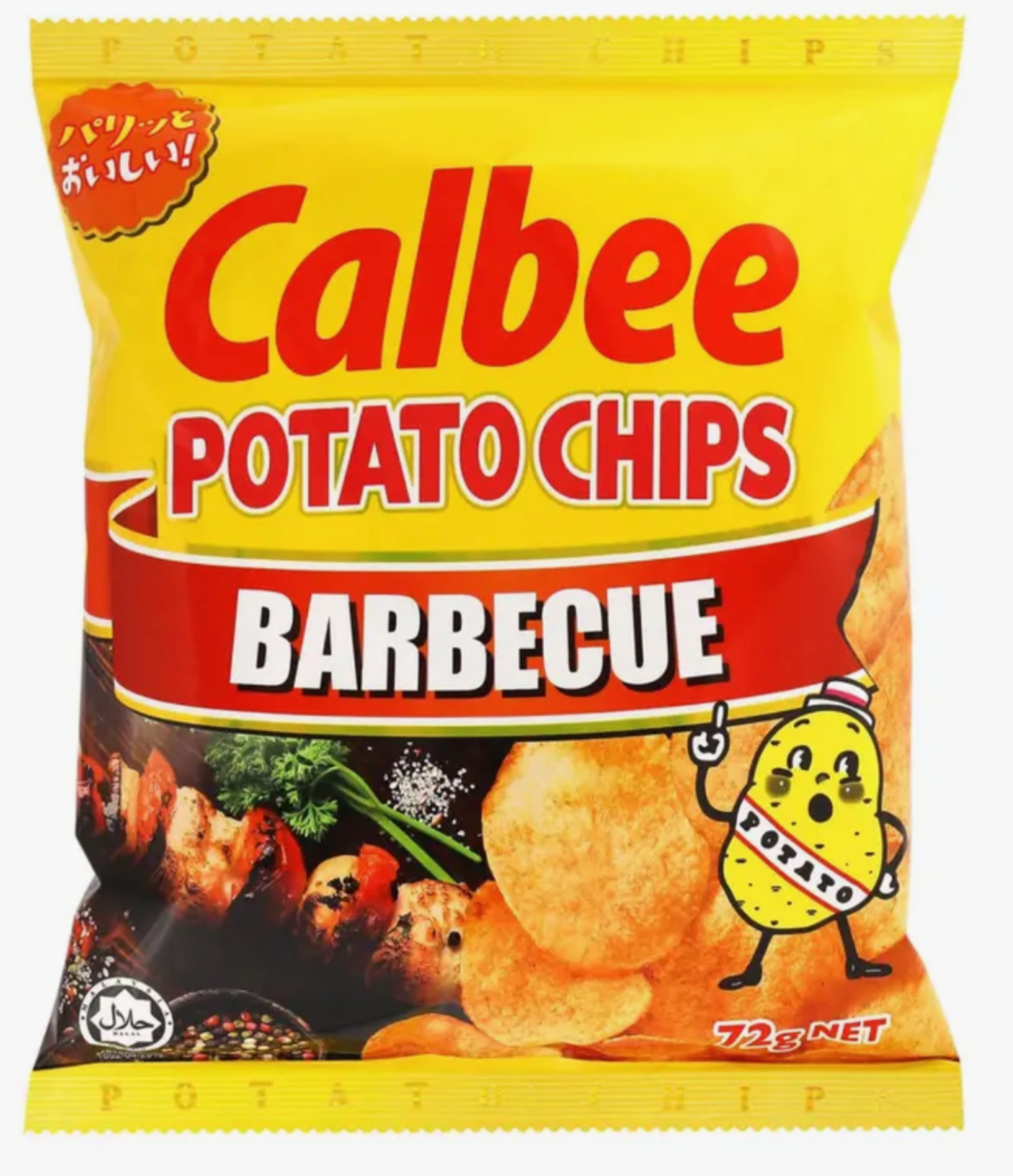Chop Ah Tat Mini Supermarket - Calbee Potato Chips BBQ 72g | Fairmart