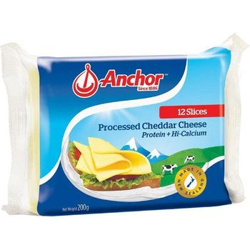 Food-Joy - Anchor Cheese Slice 12 Slices 200g | Fairmart