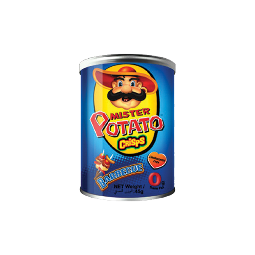 Parisha Mart - Mister Potato Crisps Barbecue 45g | Fairmart