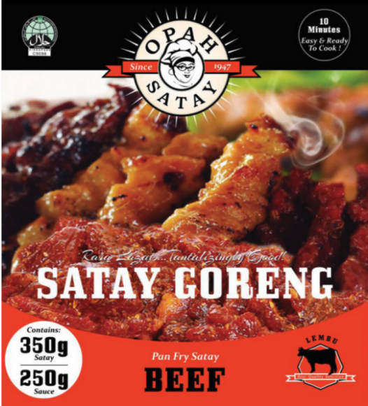 Ninety-9 Frozen - Opah Satay Goreng Beef / Lembu 350g | Fairmart