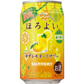 IROHA Mart - Suntory Horoyoi Yuzu Lemonade Sour 350ml | Fairmart