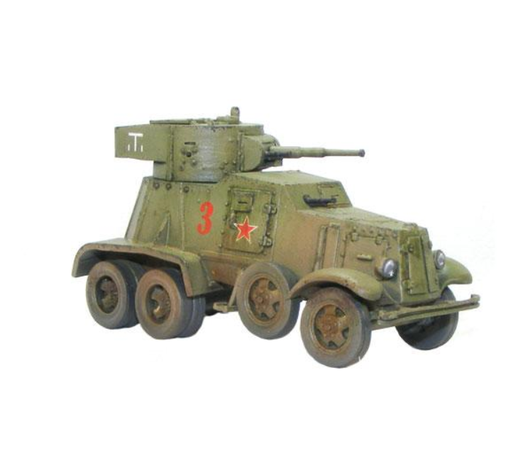 Xpidemix Store - Warlord Games Wgb-ri-113 Soviet Ba-6 Armoured Car Warlord Games Bolt Action ...