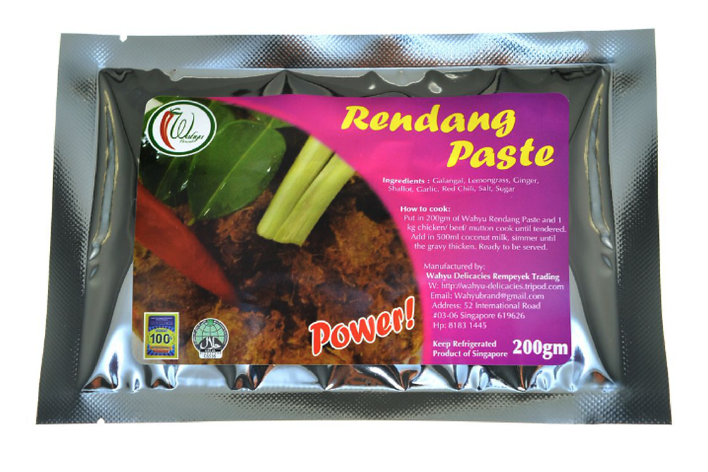 Oasis Mart Frozen Food - Wahyu Rendang Paste 200g | Fairmart