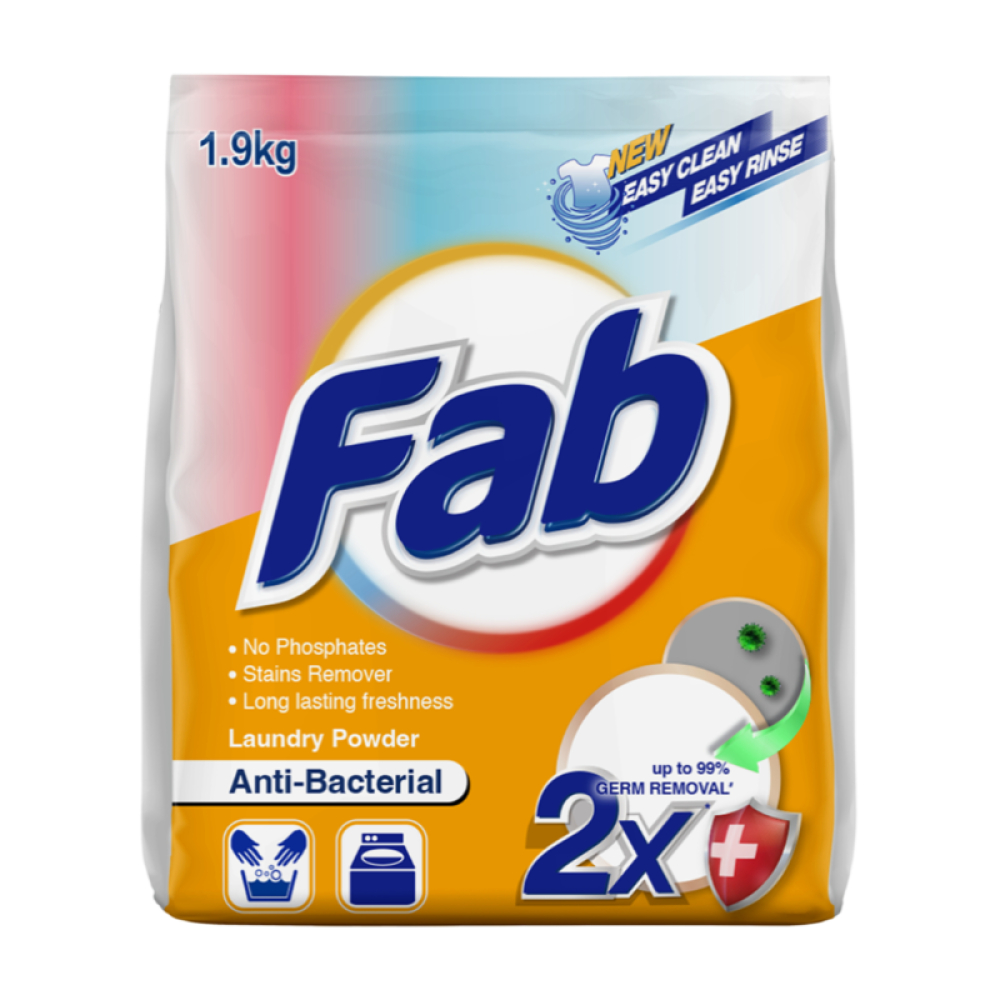 Double One Minimart - Fab Detergent Powder Antibacterial | Fairmart