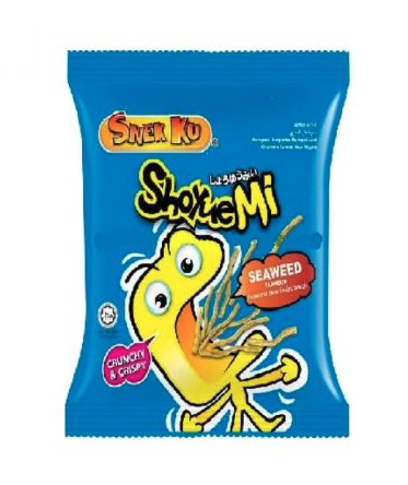 Double One Minimart - Snek Ku Shoyuemi Seaweed Flavour Snack 60g | Fairmart