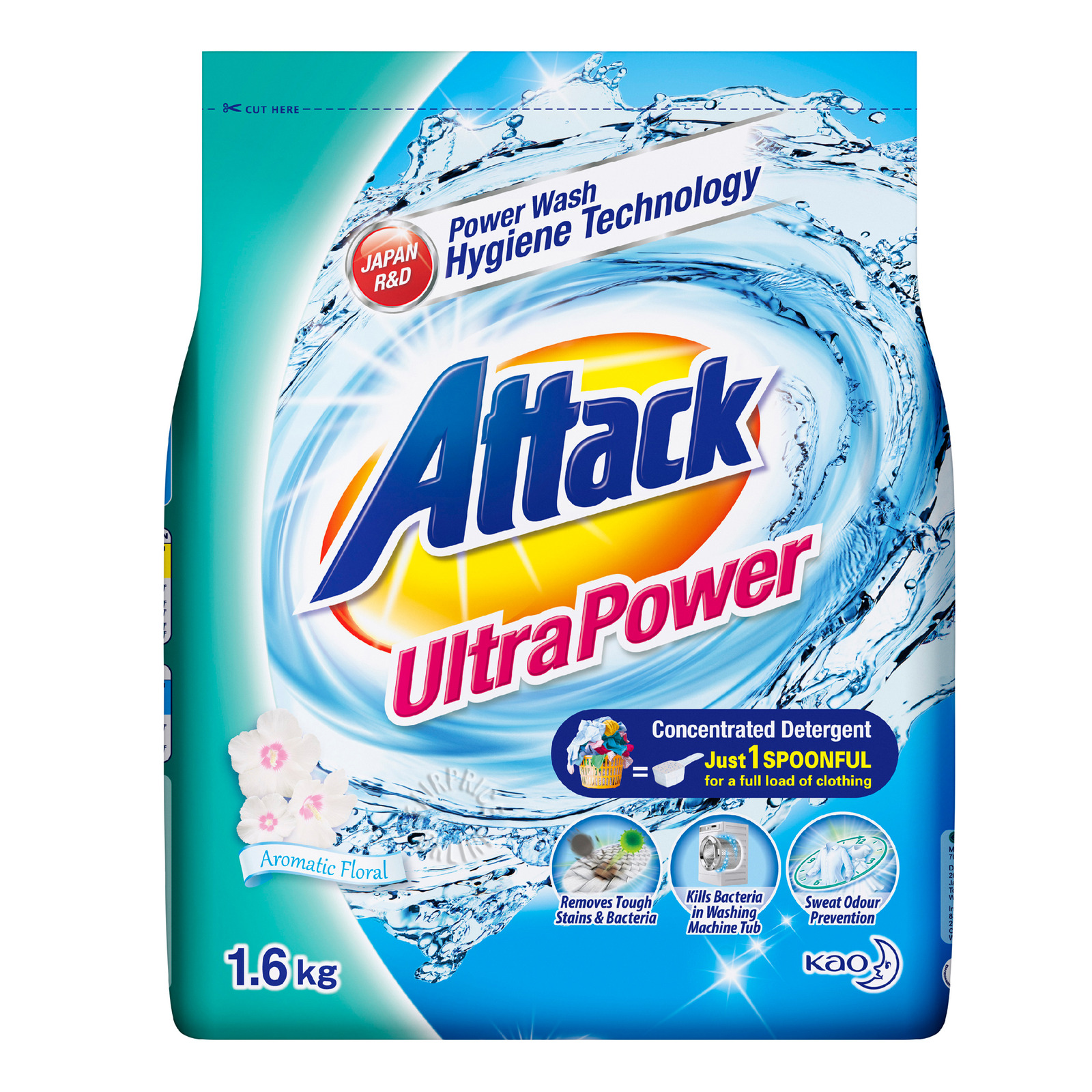 Chop Ah Tat Mini Supermarket - Attack Powder Detergent Ultra Power ...