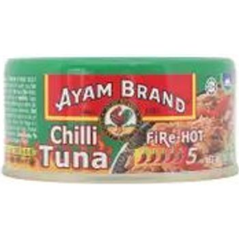 Food-Joy - Ayam Brand Hot Chilli Tuna 160g | Fairmart