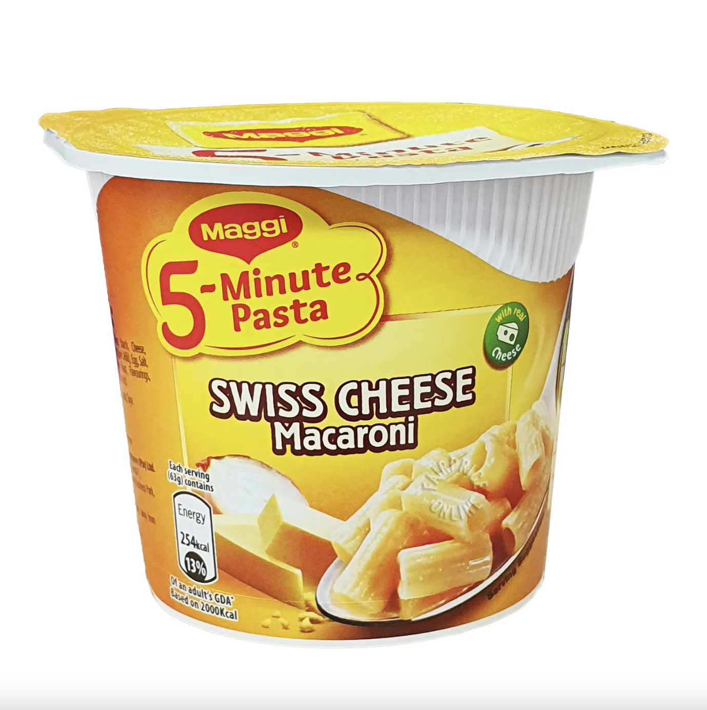 Food-Joy - Maggi Instant Cup Pasta Swiss Cheese Macaroni 63g | Fairmart