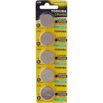 Food-Joy - Toshiba CR2450 3v Lithium Coin Cell Battery 1pcs | Fairmart