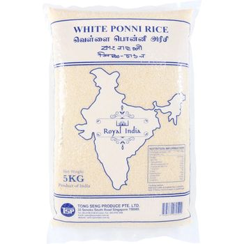 U Mart Kim Tian - Royal India Ponni Rice 5kg | Fairmart