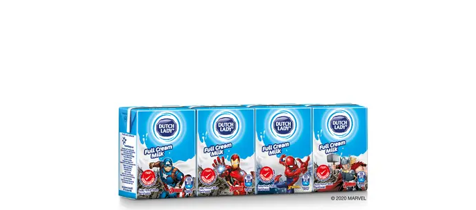 Double One Minimart - Dutch Lady Uht Milky Marvel Full Cream 4 X 125ml ...