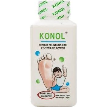 Chop Seng Heng - Konol Medicated Foot Powder 70g | Fairmart