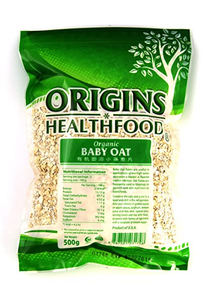 Eat Organic - Origins Organic Baby Oats 500g | Fairmart